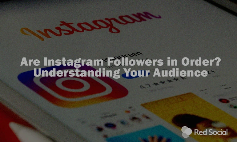 Are Instagram Followers in Order? Understanding Your Audience